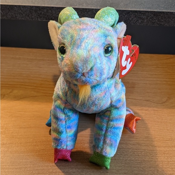 Ty | Toys | 32 Ty Beanie Baby Goat Chinese Zodiac Sign Mwmt | Poshmark